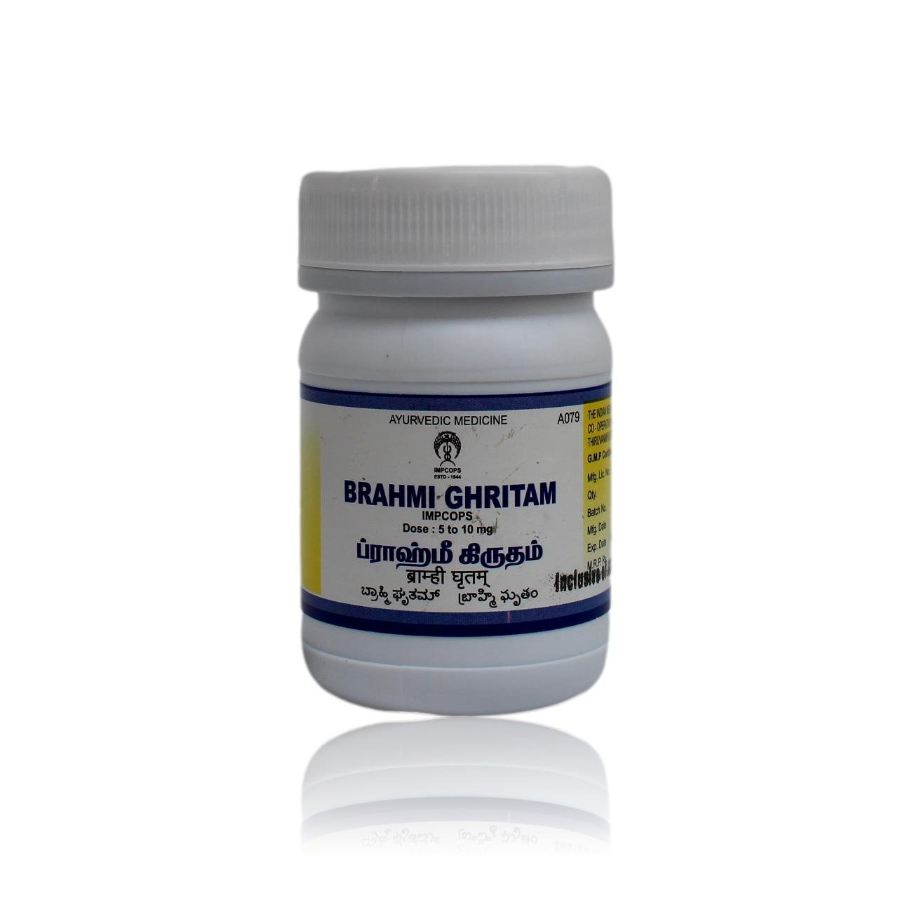 Brahmi Ghritham 100 gm – IMPCOPS
