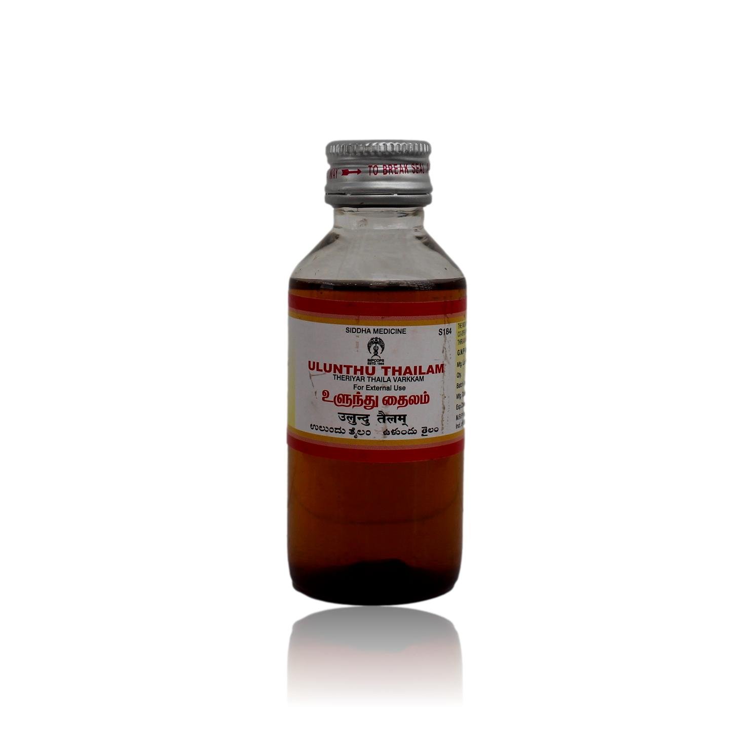 Ulunthu Thailam 100 ml – IMPCOPS