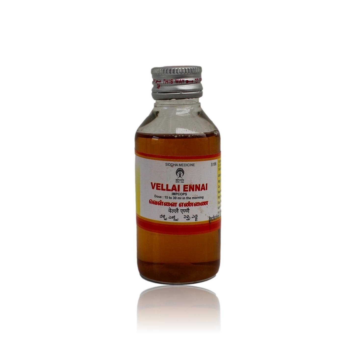 Vellai Ennai, Siddha, 100 Millilitres – IMPCOPS