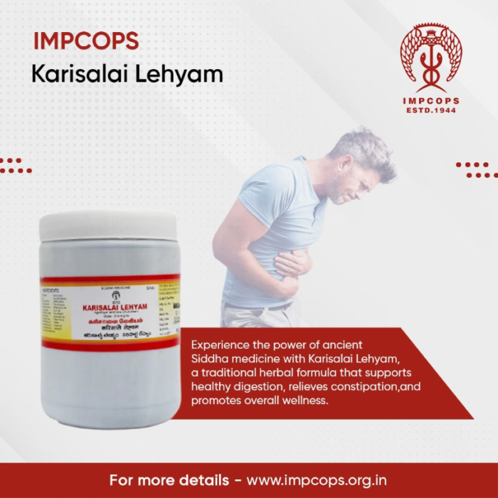 Karisalai Lehyam, Siddha, 500 Grams – IMPCOPS