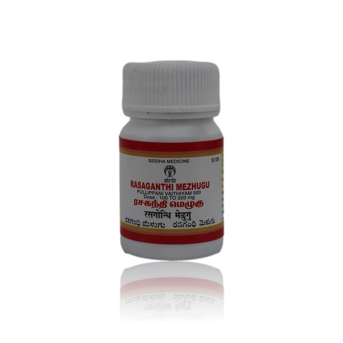 Rasagandhi Mezhugu Capsule 100 Nos – IMPCOPS