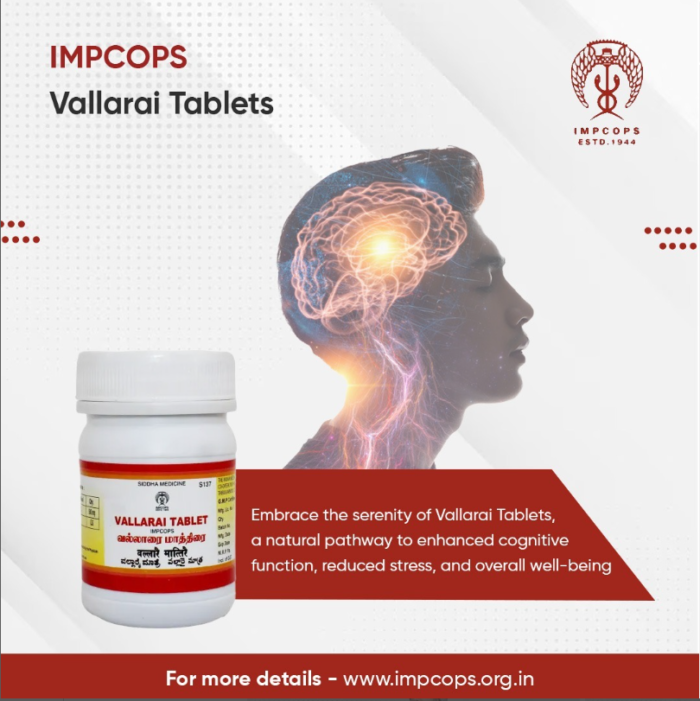 Vallarai Tablets 100 nos – IMPCOPS